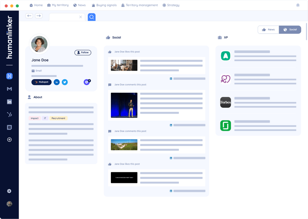 Humanlinker | Hyper-personalization at scale